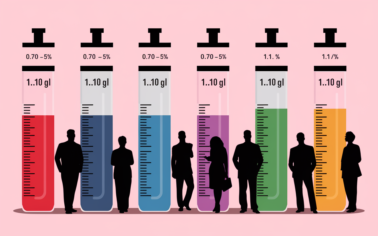 Taux de glycémie : tableau de référence complet